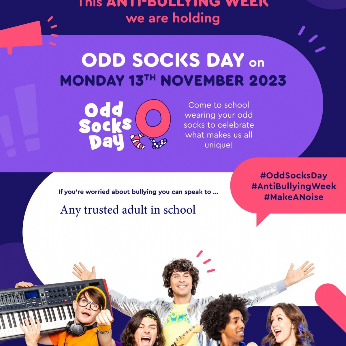 The Milford Academy - Odd Socks Day